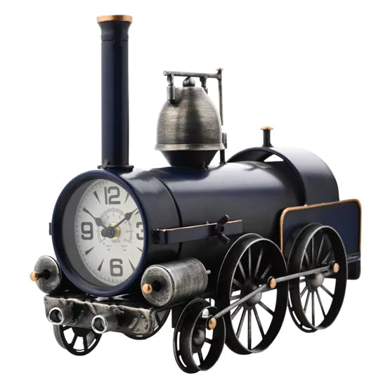 Hometime® Blue Train Mantel Clock Money Box *NEW PRE-ORDER SEPT ...