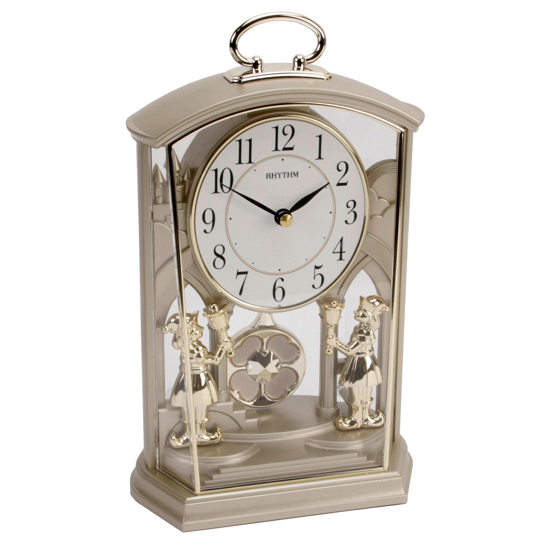 Rhythm Gold Carriage Mantel Clock *PRE-ORDER DEL T.B.A* – timeframed clocks