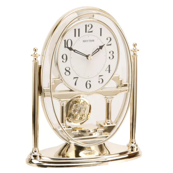 Rhythm Pendulum Mantel Clock Gold *PRE-ORDER AWAITING STOCK ...