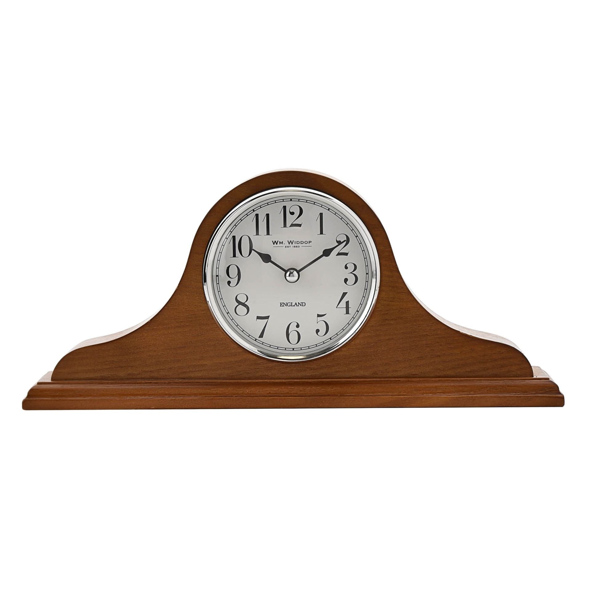 WM.Widdop. Wooden Napoleon Mantel Clock *NEW STOCK DUE MARCH ...