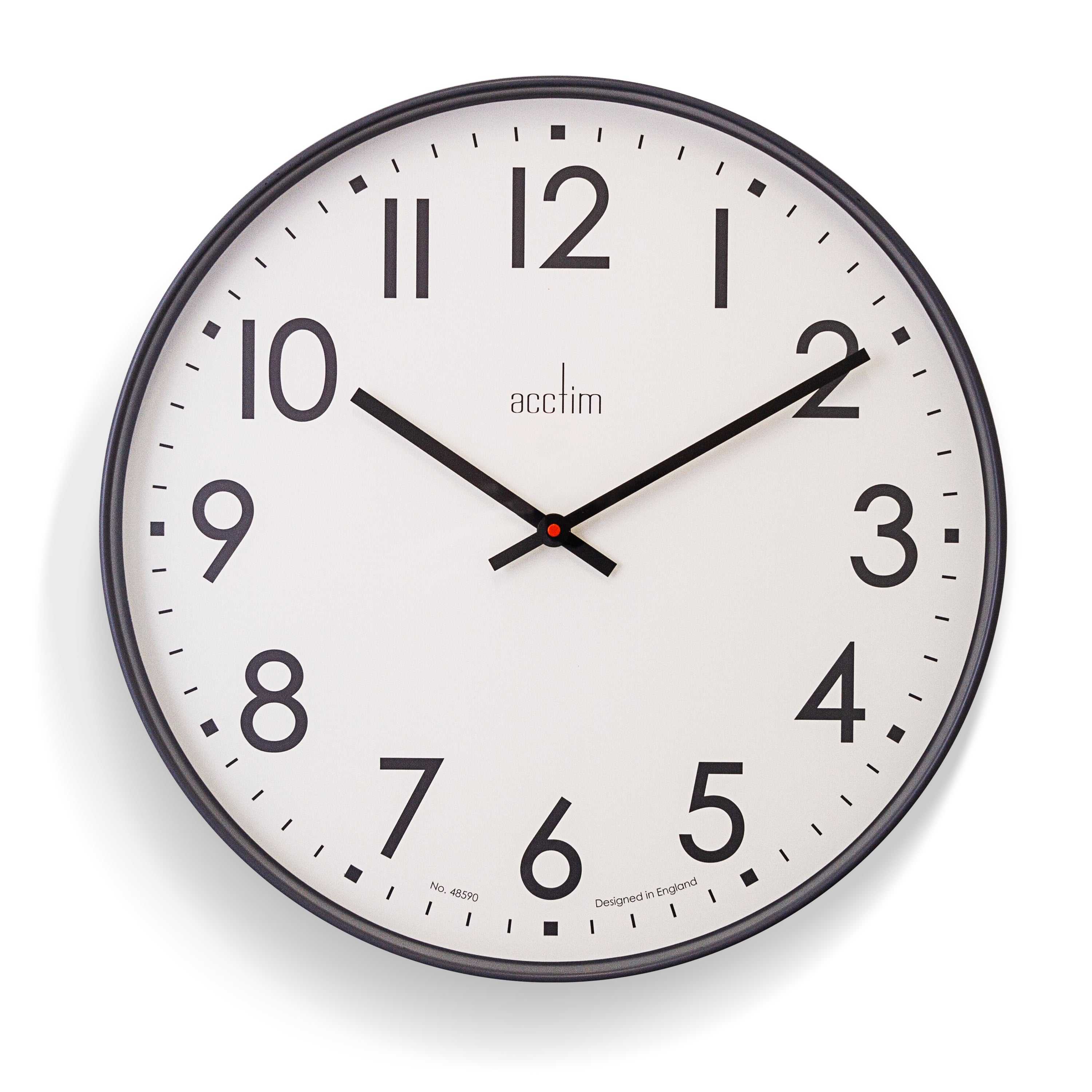 Acctim Ashridge Wall Clock Aston Grey – timeframed clocks