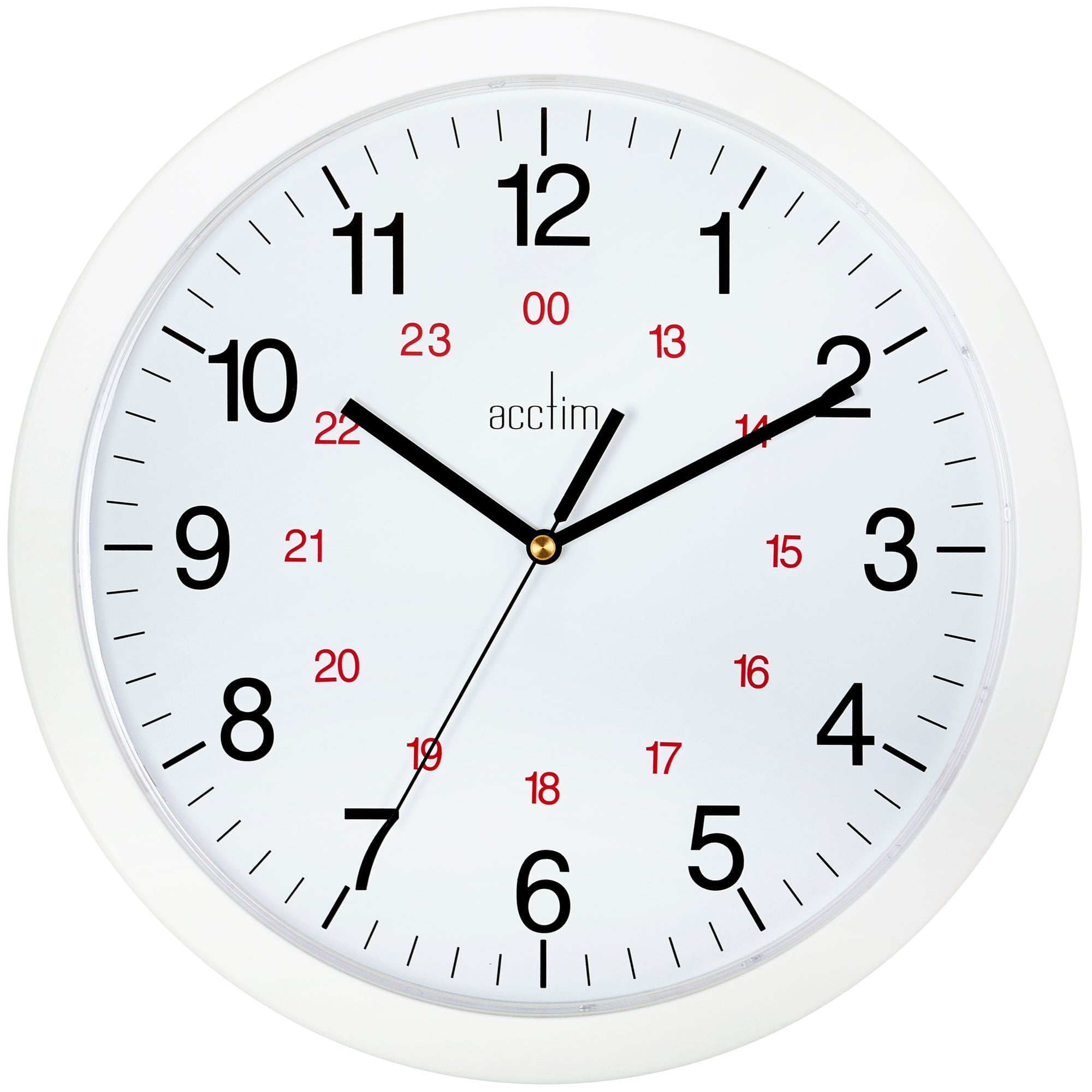 Acctim Metro Compact Wall Clock White *TO CLEAR* – timeframed clocks