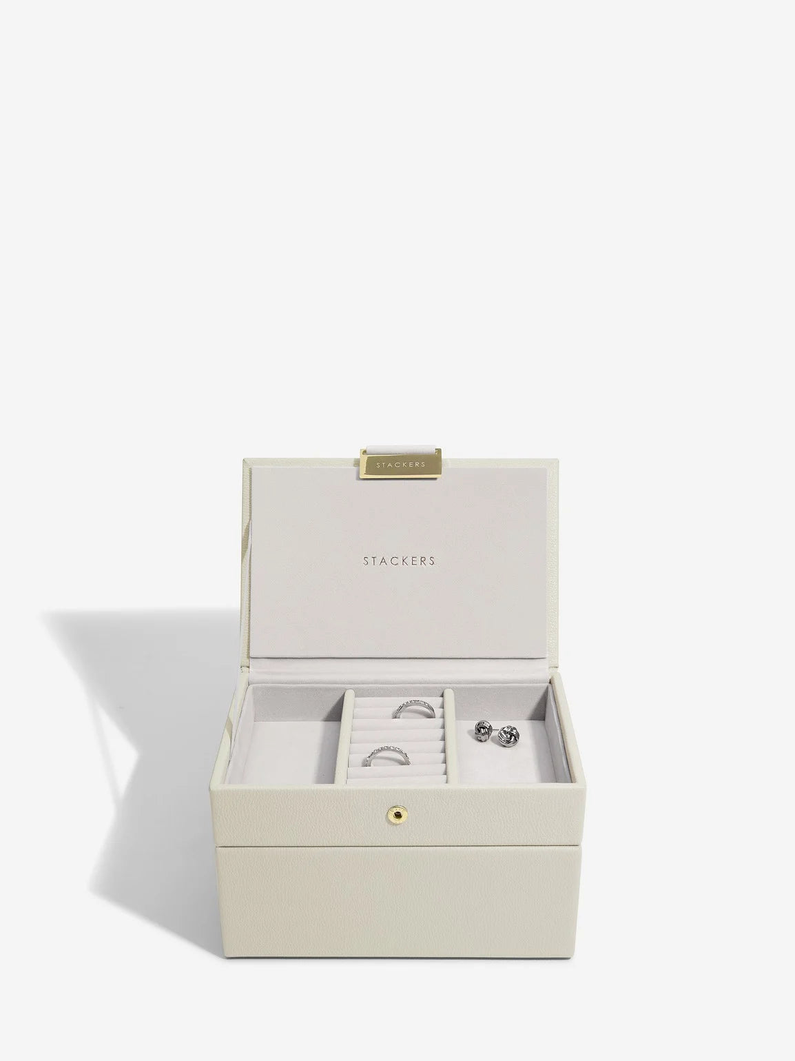 Stackers. Oatmeal Mini Jewellery Box Set – timeframed clocks